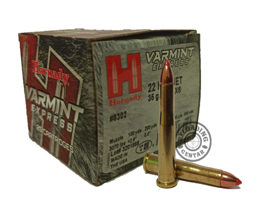 HORNADY .22 HORNET V-MAX 35gr