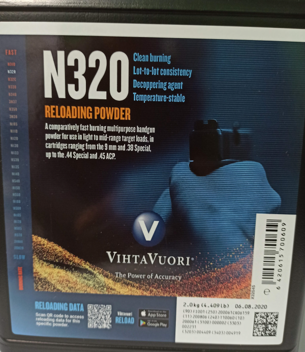 Barut Vihtavuori N320 2kg